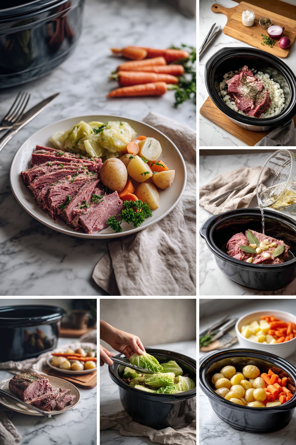 Crock Pot Corned Beef And Cabbage | Crock Pot Roast